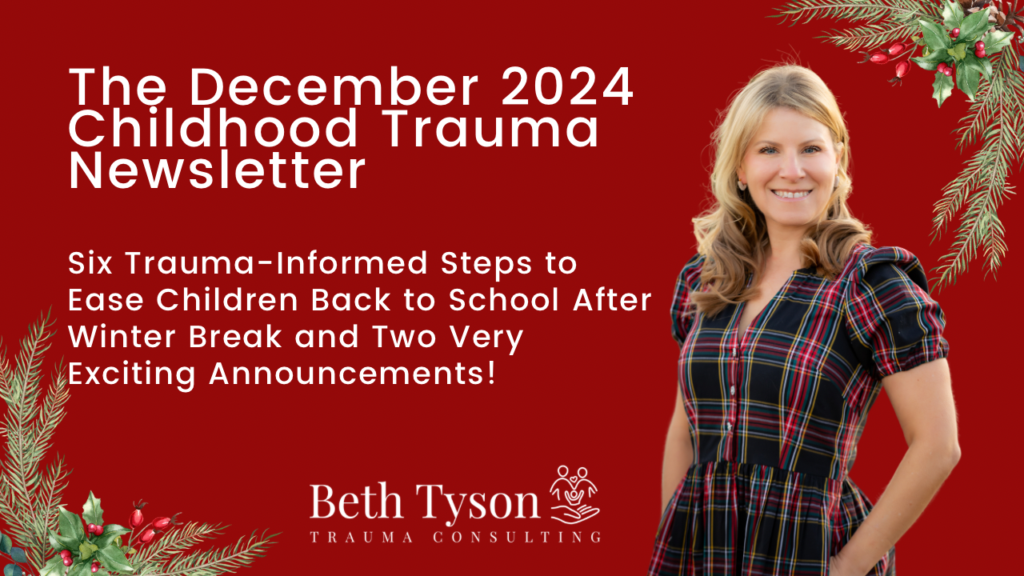Six Trauma-Informed Steps to Ease Children Back to School After Winter ...